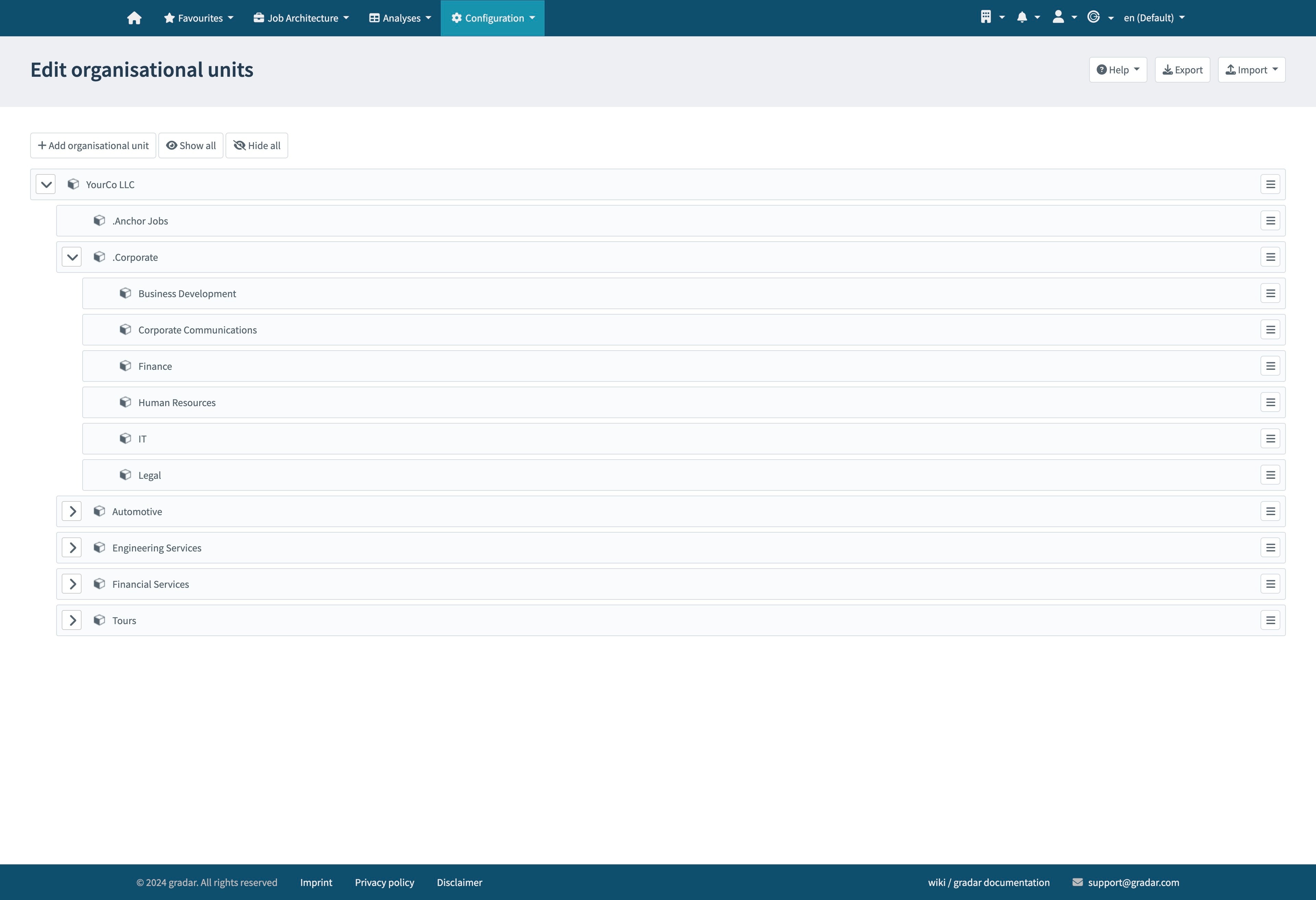 gradar: The #1 Job Evaluation & Compensation Platform